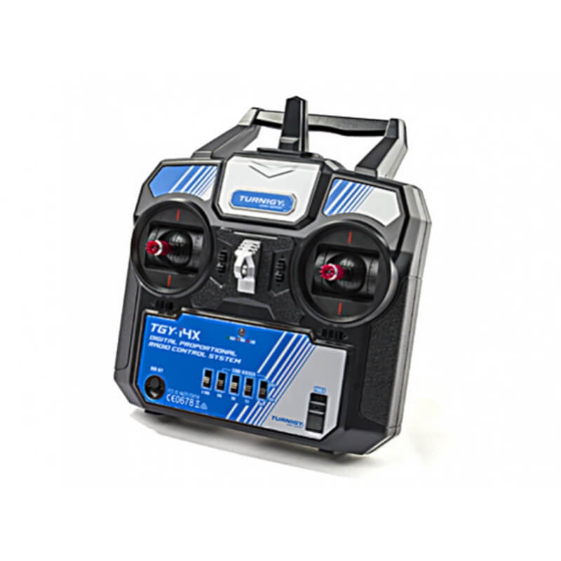 Turnigy TGY-i4X 2.4GHz 4-Channel RC Mode 2 Transmitter with Receiver ...